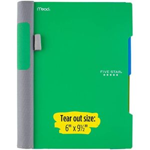 Five Star Advance Spiral Notebooks, 2 Subject, College Ruled Paper, 100 Sheets, 9-1/2" x 6", Red, Blue, 2 Pack (38637)