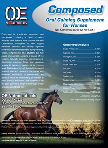 OE NUTRACEUTICALS Composed Oral Horse Suppliments (4 Doses)