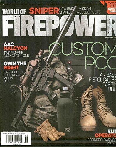 (FREE SHIPPING ) "World of Firepower Magazine May June 2018" (Custom PCC)