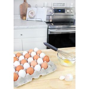 Cornucopia 30-Count Egg Flats (18 Trays); Biodegradable Recycled Material Chicken Egg Cartons, Each Holds 30 Eggs