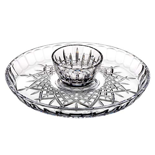 Marquis By Waterford Markham Chip and Dip Platter, 4.9", Clear