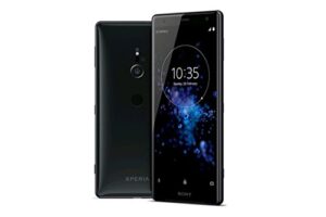 sony xperia xz2 h8276 64gb unlocked gsm 4g lte phone w/ 19mp camera & gorilla glass 5 - liquid black