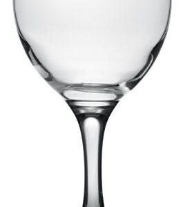 Red Co. Set of 4 Classic Glass 8.75 fl oz Stemmed All-Purpose White Wine Goblets, Clear