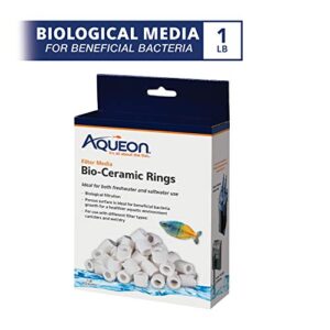 Aqueon Filter Media Bio-Ceramic Rings 1 LB