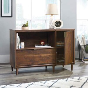 Sauder Clifford Place Credenza, For TV's up to 46", Grand Walnut finish