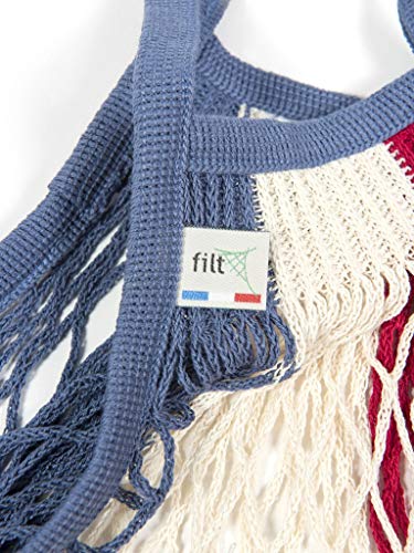 Filt French Market Net Bag Red White Blue - Made in France