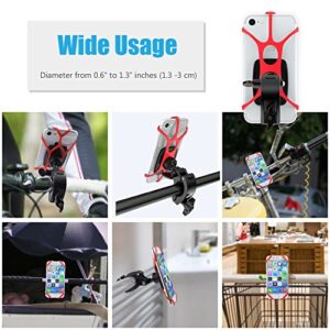 WixGear Universal Magnetic Bicycle & Motorcycle Handlebar Phone Holder for Cell Phones and GPS with Fast Swift-Snap Technology,