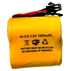 unitech sc1800mah 3.6v elb-b002 elbb002 osa269 nic1671 3.6v 1800mah ni-cd battery pack for exit sign emergency light lithonia 745975931774 litelbb002