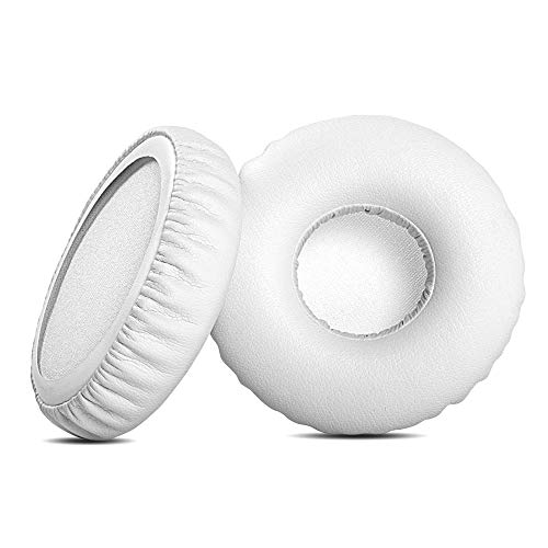 YunYiYi Replacement Earpads Pillow Ear Pads Foam Cushion Cover Cups Repair Parts Compatible with Sony MDR-ZX100 MDR-ZX110 MDR-ZX200 MDR-ZX310 MDR-ZX300 Headphones (White)