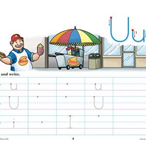 Writing With Phonics K5 Manuscript - Abeka 5 Year Old Kindergarten Manuscript Phonics Penmanship Student Work Book