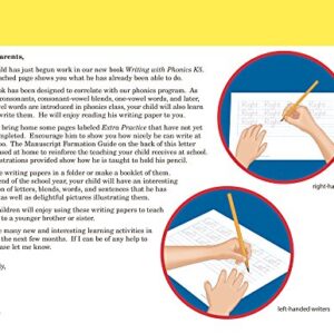 Writing With Phonics K5 Manuscript - Abeka 5 Year Old Kindergarten Manuscript Phonics Penmanship Student Work Book