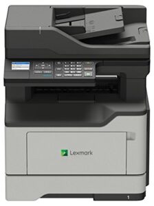 lexmark 36s0620 mx321adn compact all-in one monochrome laser printer, network ready, scan, copy, duplex printing and professional features