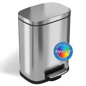 itouchless pc05rss official ac power adapter automatic sliding lid trash can 14 gallon and deodorizer sensor waste bin 2.5 gallon