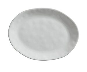 american metalcraft cpl12cl oval serving platter, 12", cloud