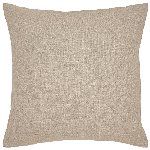 Amazon Brand – Rivet Modern and Casual Striped Throw Pillow Cover with Insert - 20 x 20 Inch, Pink