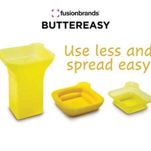 FusionBrands ButterEasy Butter Spreader and Butter Stick Holder - The Simple Way to Spread Butter - Easily Spread Butter on Cookware, Baking Dishes, Corn, Toast and Other Warm Foods