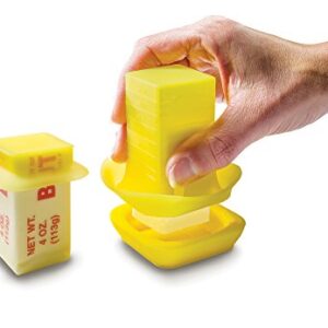 FusionBrands ButterEasy Butter Spreader and Butter Stick Holder - The Simple Way to Spread Butter - Easily Spread Butter on Cookware, Baking Dishes, Corn, Toast and Other Warm Foods