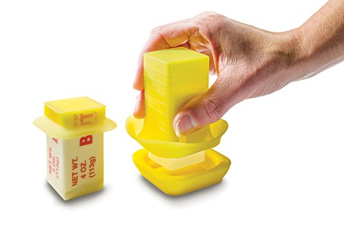 FusionBrands ButterEasy Butter Spreader and Butter Stick Holder - The Simple Way to Spread Butter - Easily Spread Butter on Cookware, Baking Dishes, Corn, Toast and Other Warm Foods