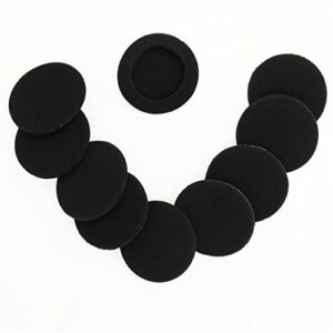 5 Pairs Black Earpads Replacement Foam Cushions Ear Pads Cover Pillow Cups Compatible with Sony MDR-IF120 Headphones Earphones