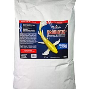 Blue Ridge Fish Food [25lb], Probiotic Plus 3/16" Floating Pellet, Koi and Goldfish