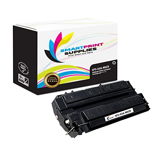 Smart Print Supplies Compatible 03A C3903A MICR Black Toner Cartridge Replacement for HP 5P 5MP 6P 2D 3D, Apple IIF IIG Printers (4,000 Pages)