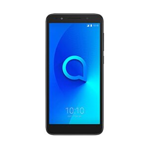 Alcatel 1 5033J Unlocked Smartphone Dual Sim 5" 18:9 Display, Android Oreo (Go Edition), 8MP Rear Camera, 4G LTE - Works Worldwide (NOT Verizon - Boost - Metro)