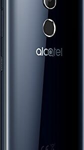 Alcatel 3V Unlocked Smartphone (AT&T/T-Mobile) - 6" 18:9 HD Display, 12MP Rear Dual Camera, Android 8.0 Oreo - Spectrum Black (U.S. Warranty)