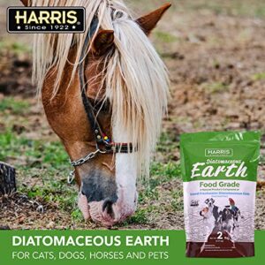 Harris Food Grade Diatomaceous Earth for Pets, for Cats, Dogs, Horses and Pets, 2lb