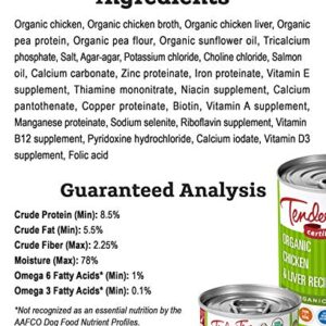 Tender And True Pet Food, Dog Food Chicken Liver Organic, 12.5 Ounce (Pack of 12)