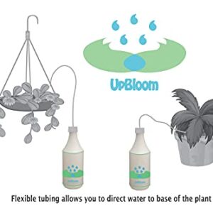 Original UpBloom 32oz (1000 ml) Plant Water Bottle for Hanging Plants, Succulents and Multipurpose Watering with Adjustable Long Reach Neck Design | Indoor or Outdoor | Made in The USA