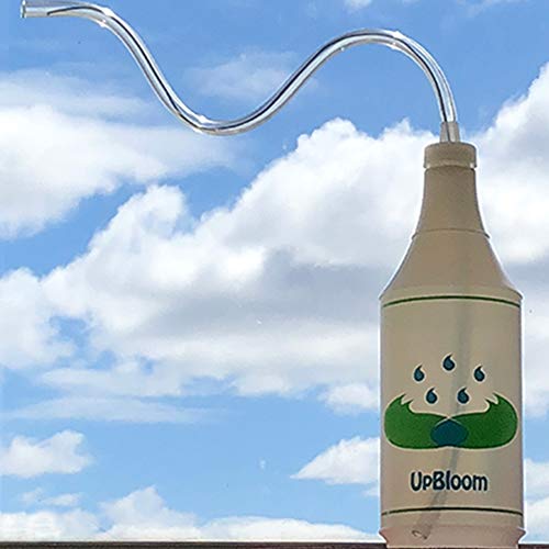 Original UpBloom 32oz (1000 ml) Plant Water Bottle for Hanging Plants, Succulents and Multipurpose Watering with Adjustable Long Reach Neck Design | Indoor or Outdoor | Made in The USA