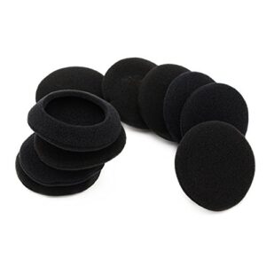 5 Pairs Black Replacement Foam Sponge Ear Pads Pillow Earpads Cushion Cover Cups Repair Parts Compatible with Sony MDR-IF245RK RK MDRIF245RK Wireless Headphones Headset Earphones