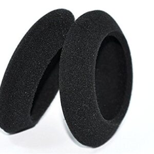 5 Pairs Black Replacement Foam Sponge Ear Pads Pillow Earpads Cushion Cover Cups Repair Parts Compatible with Sony MDR-IF245RK RK MDRIF245RK Wireless Headphones Headset Earphones