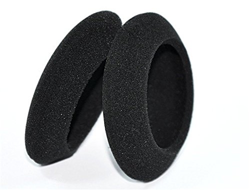 5 Pairs Black Replacement Foam Sponge Ear Pads Pillow Earpads Cushion Cover Cups Repair Parts Compatible with Sony MDR-IF245RK RK MDRIF245RK Wireless Headphones Headset Earphones