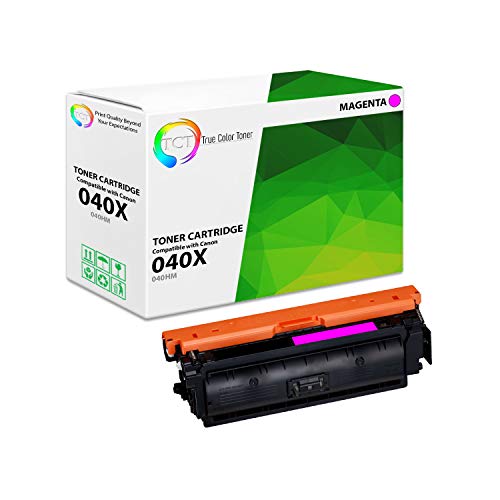 TCT Premium Compatible Toner Cartridge Replacement for Canon 040H High Yield Works with Canon Color ImageClass LBP712CDN LBP712CX Printers (Black, Cyan, Magenta, Yellow) - 4 Pack