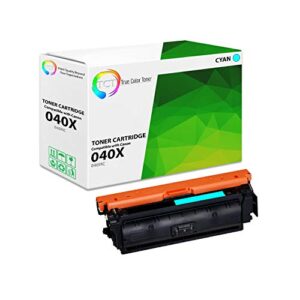 TCT Premium Compatible Toner Cartridge Replacement for Canon 040H High Yield Works with Canon Color ImageClass LBP712CDN LBP712CX Printers (Black, Cyan, Magenta, Yellow) - 4 Pack