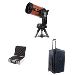 celestron nexstar 8 se telescope with accessory kit and case for nexstar 8/9.25/11-inch optical tube (94004)