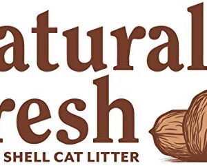 Naturally Fresh Cat Litter - Walnut-Based Quick-Clumping Kitty Litter, Unscented , 26 lb (23001)