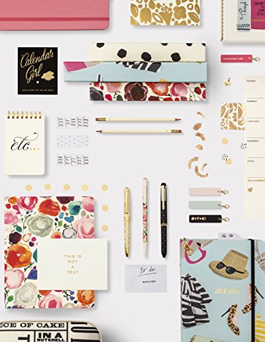 Kate Spade New York Greeting Card Set of 10 with Blank Interior and Lined Envelopes, This Is Not A Text (Gold)