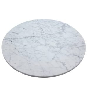 white and gray marble large cake stand centerpiece wedding decor dessert cupcake table - 18 inch