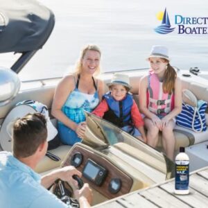 Premium Marine Wax for Boats & RV's with High Gloss Finish - 16 fl oz By Direct 2 Boater