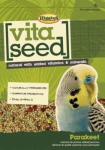 higgins vita seed parakeet food 5 lb. bag