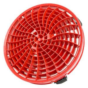 detail guardz the dirt lock car wash bucket insert (red)