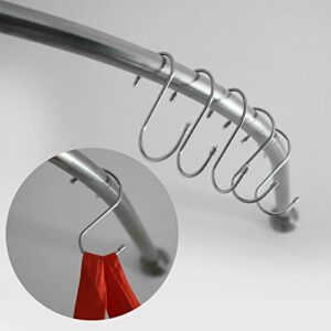 WOVTE 20 Pack Heavy-Duty Stainless Steel S Shaped Hooks Kitchen S Type Hooks Hangers for Pans Pots Utensils Clothes Bags Towels Plants