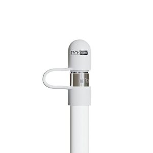 TechMatte Magnetic Replacement Cap Compatible with Apple Pencil 1st Generation (with Cap Holder) (Updated Version)