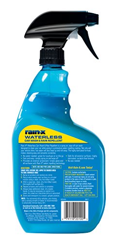 Rain-X 620100 Waterless Car Wash and Rain Repellent, 32 fl. oz.