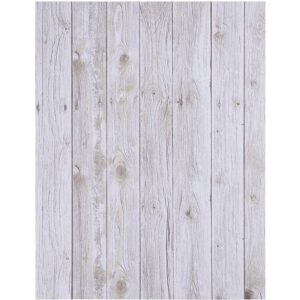 48 Sheets Rustic Wood Grain Stationery, Letter Writing Paper for Scrapbooking, Invitations, Crafts (8.5 x 11 In)