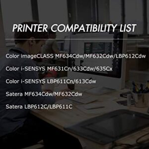 (Pack of 3) Compatible 045 045H Toner Cartridge Canon045 CRG-045 CRG-045H (3xBlack, 1,400 Page Yield) for use in Laser Printer Color imageCLASS MF632CDW MF634CDW imageCLASS LBP612CW, Sold by GTS