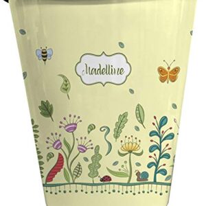 YouCustomizeIt Nature Inspired Waste Basket - Double Sided (Black) (Personalized)