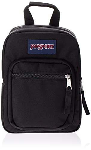 JanSport Big Break Insulated Lunch Bag - Small Soft-Sided Cooler Ideal for Class, Work, or Meal Prep, Black